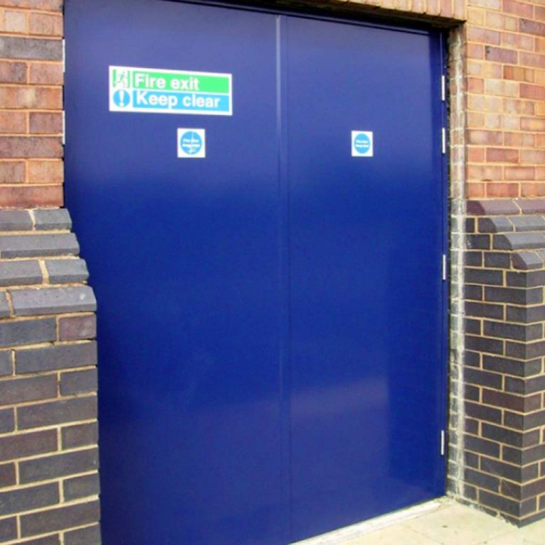 Steel Security & Fire Exit Doors - D & D Roller Shutter Doors